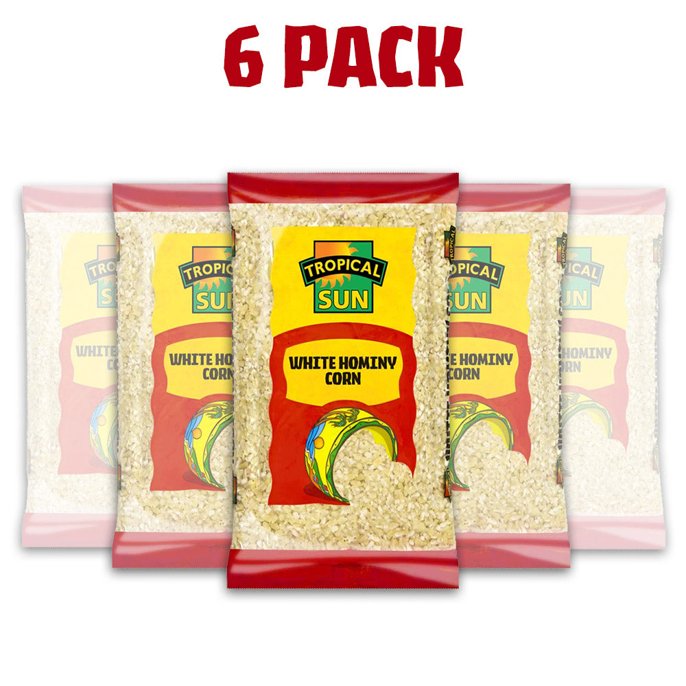 Tropical Sun White Hominy Corn